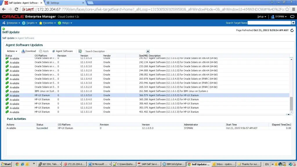 How to deploy agents oracle 12c cloud control DBACLASS