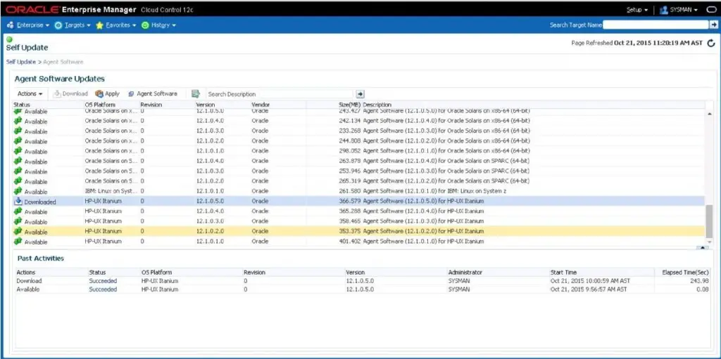 How to deploy agents oracle 12c cloud control DBACLASS