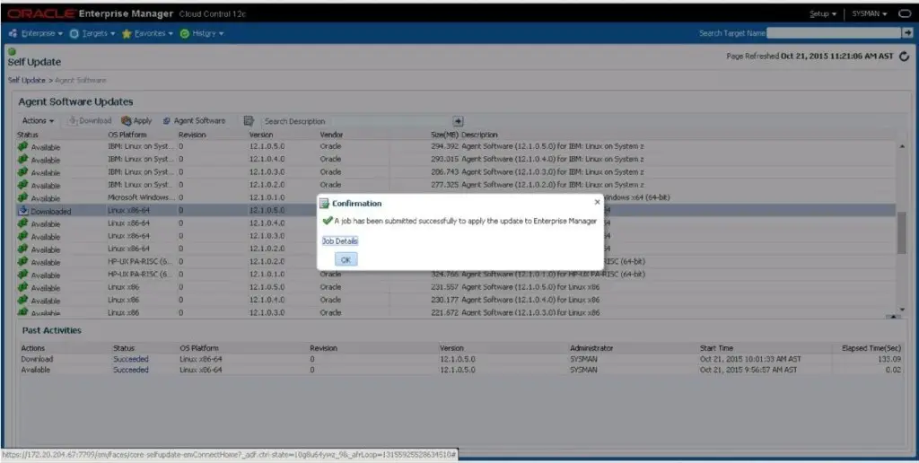 How to deploy agents oracle 12c cloud control DBACLASS
