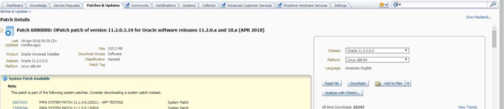 Steps To Apply Psu Patch On Oracle 11g Database Dbaclass Dbaclass