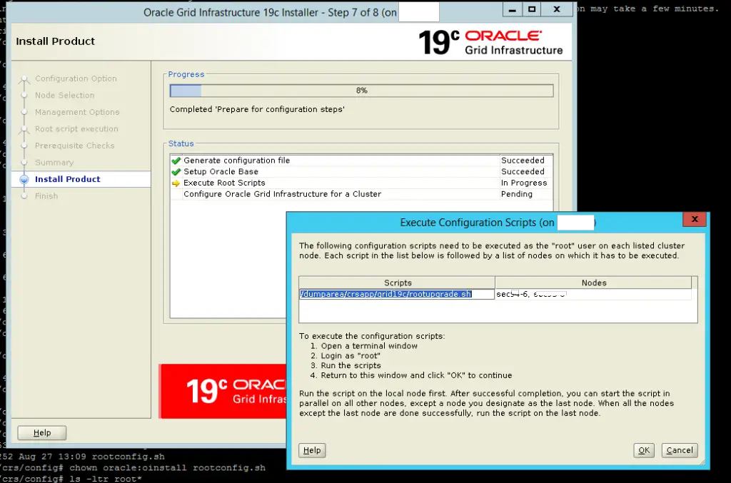 Upgrade grid infrastructure to 19C oracle from oracle 12c DBACLASS