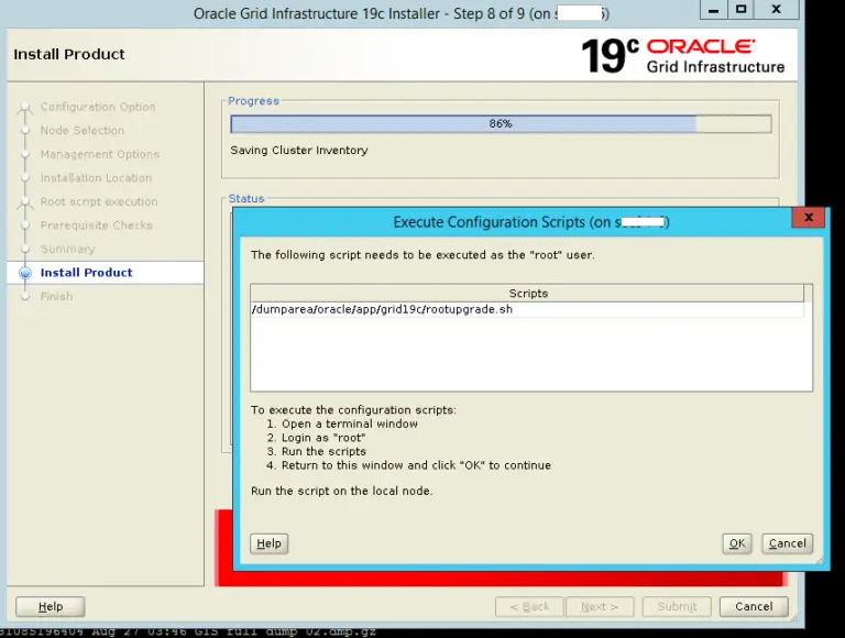 Upgrade grid infrastructure to 19C oracle from oracle 12c DBACLASS