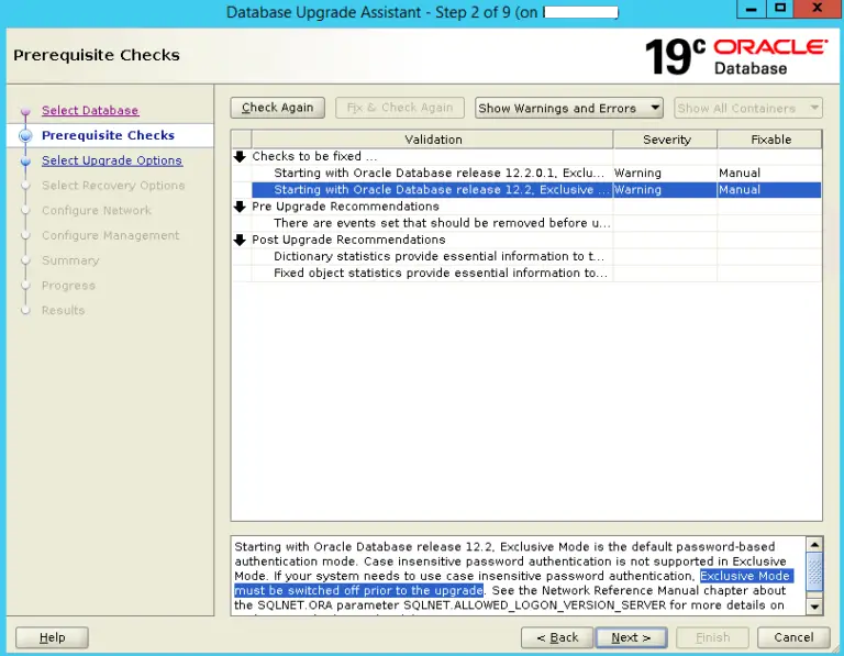 Upgrading Oracle Database To 19c Using Dbua Oracle 19c Dbaclass 7776